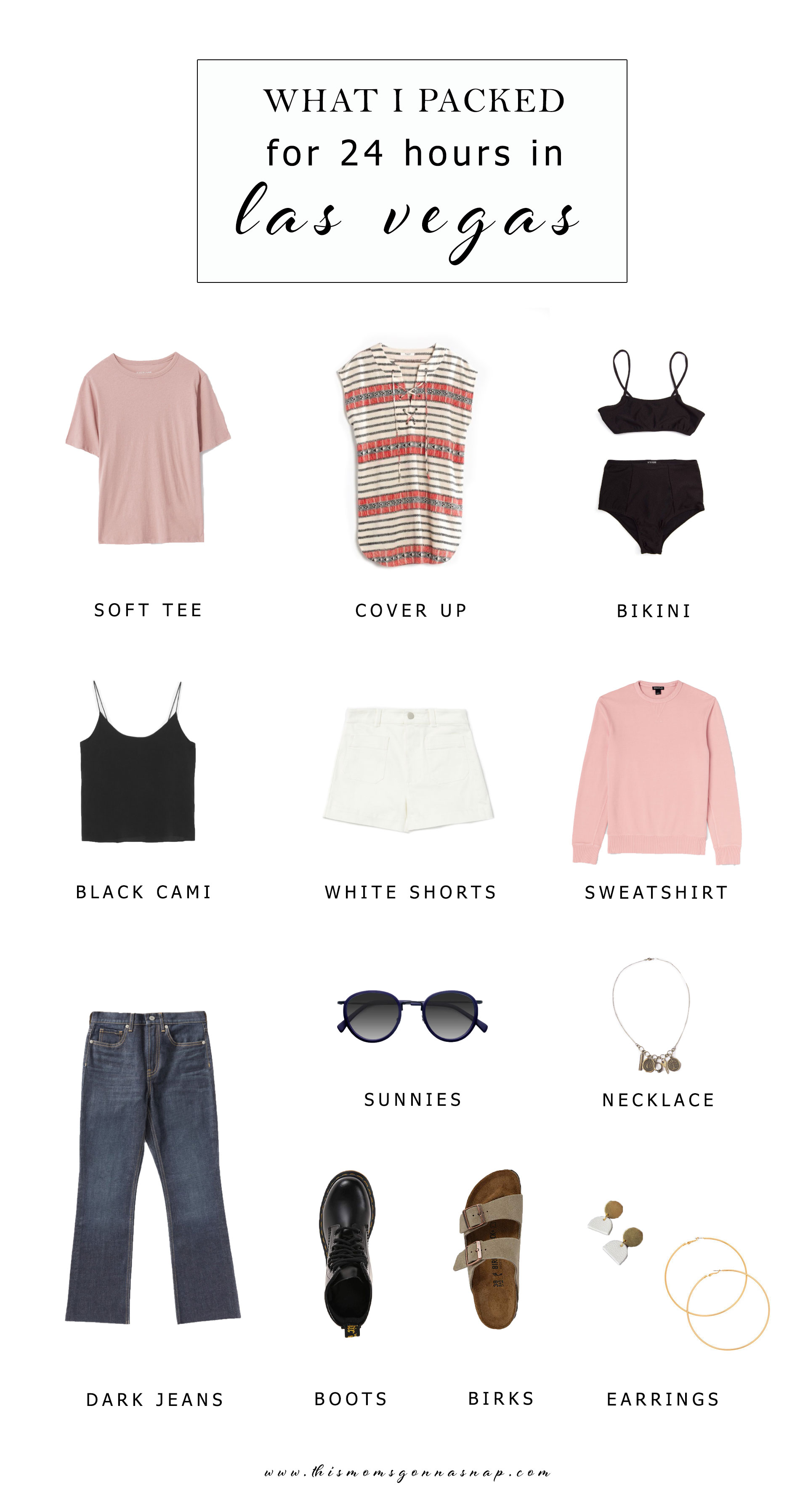 Outfits 22-28 + a Packing List for One Day in Vegas - THIS MOM'S GONNA ...